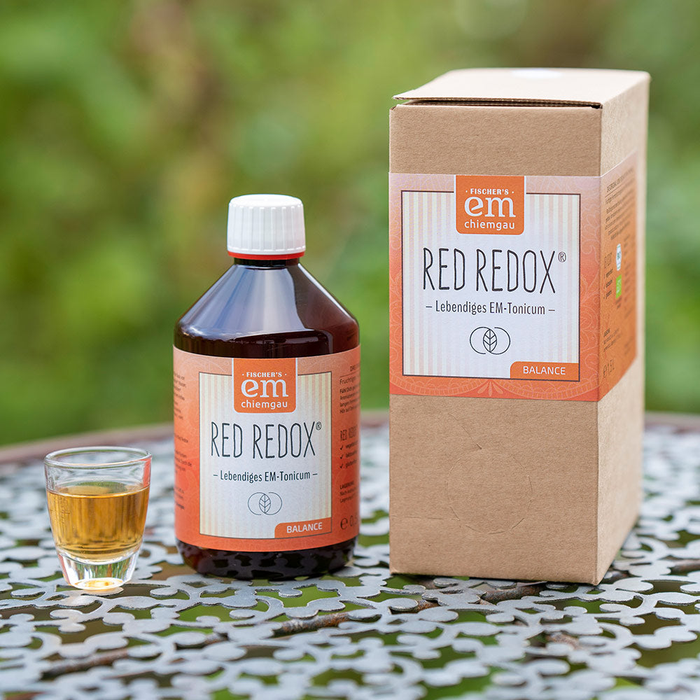 Red Redox ® - lebendiges Bio-EM-Tonicum – Fischer’s EM-Chiemgau Online-Shop